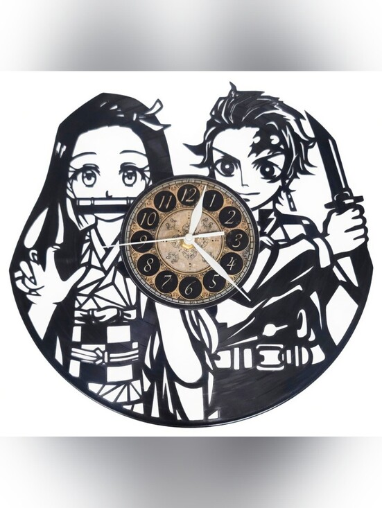 Handmade | Wall Decor | Dragon Slayer Vinyl Record Clock | Poshmark